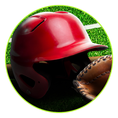 Baseball/Softball 3D Helmet Decals – Game Day Skinz